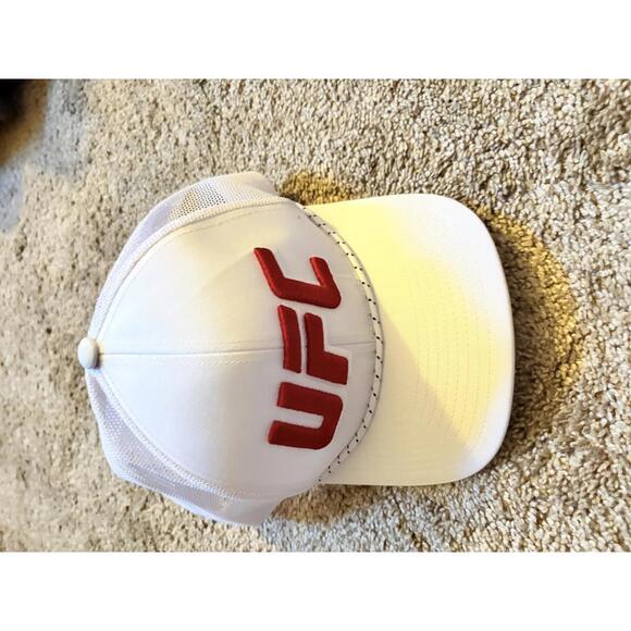 UFC | Accessories | Ufc White Mesh Back Baseball Cap | Poshmark